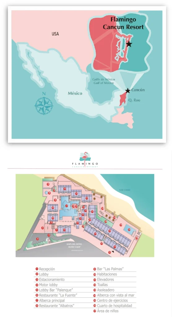 Hotel Flamingo All Inclusive Map (Most Up-To-Date) - All Maps