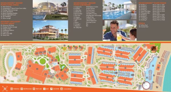 Sandos Playacar Beach Resort Map (Most Up-To-Date) - All Maps