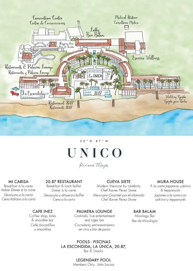 Barceló Maya Grand Resort Map (2025 - 2020) - All Maps