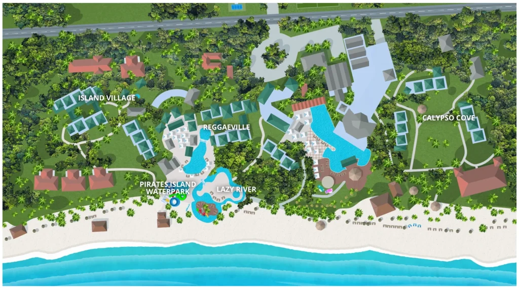 Beaches Negril Map (Most Up-To-Date) - All Maps