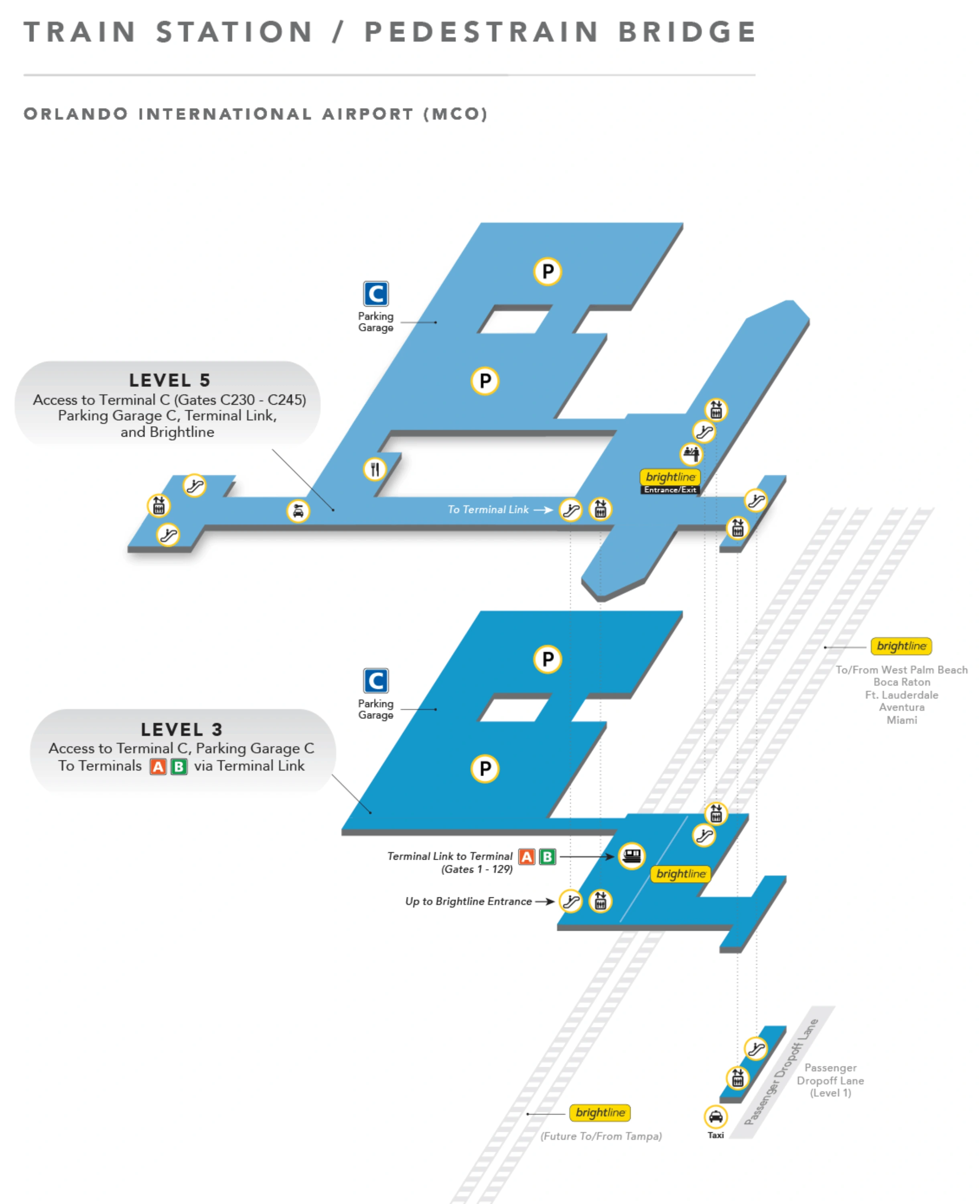 Orlando International Airport Map (Most Up-To-Date) - All Maps
