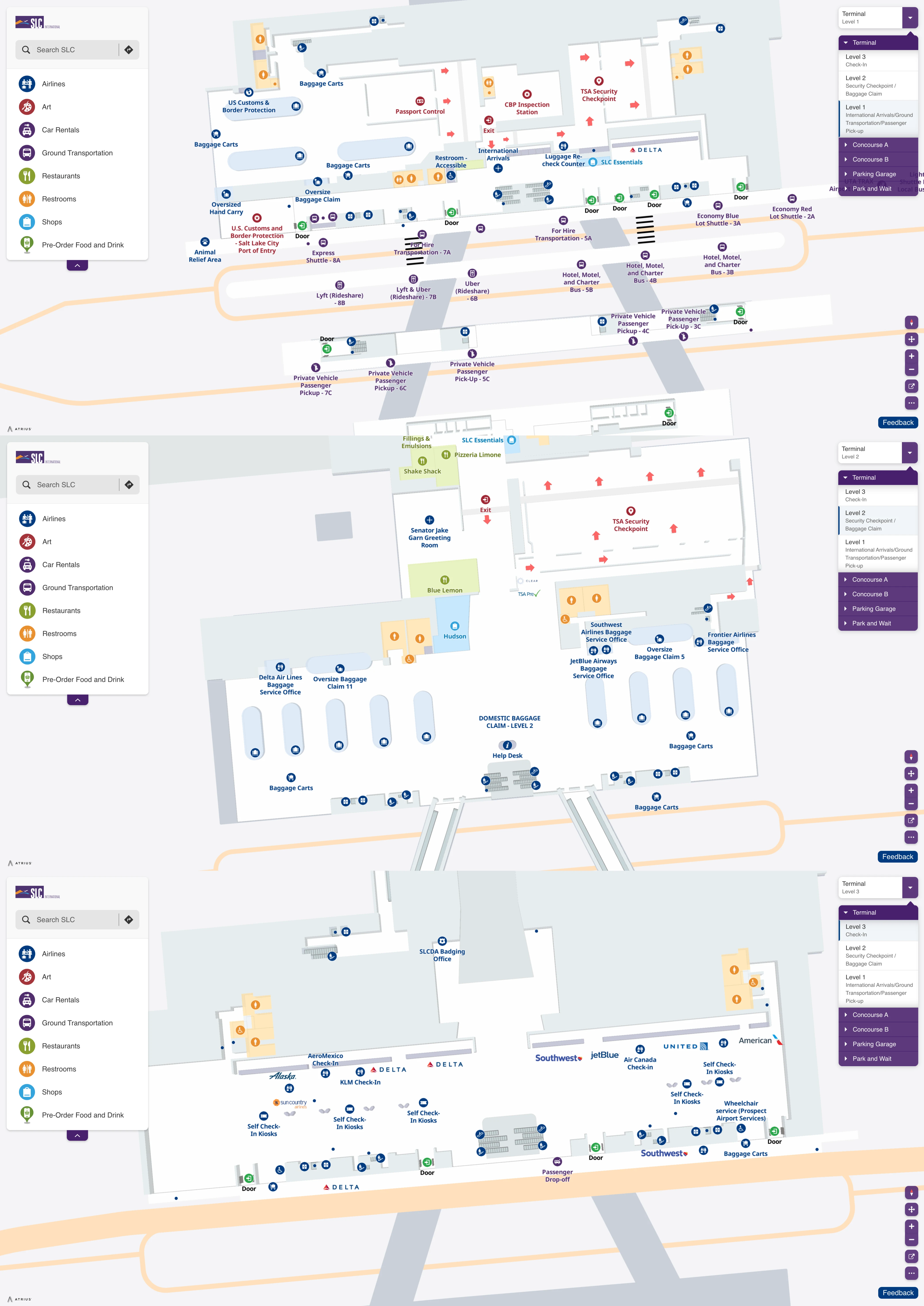 Salt Lake City International Airport Map (Most Up-To-Date) - All Maps