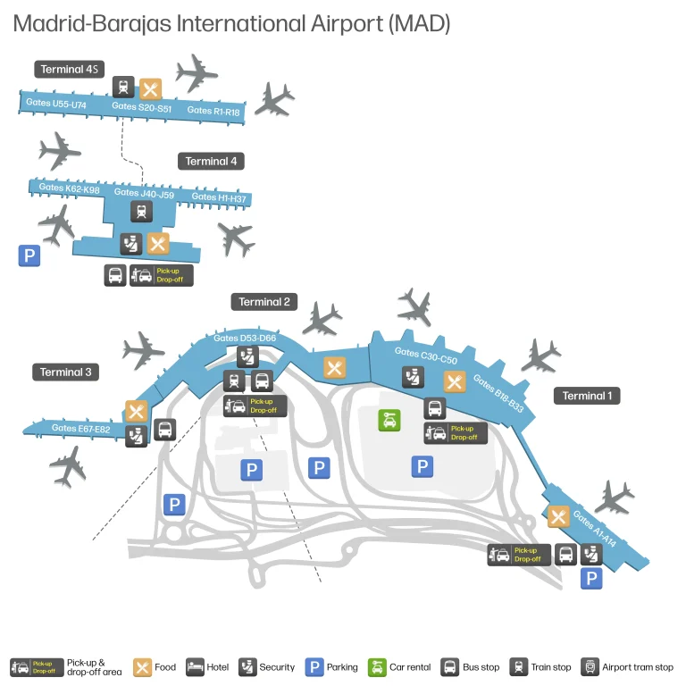 Milan Malpensa Airport Map (Most Up-To-Date) - All Maps