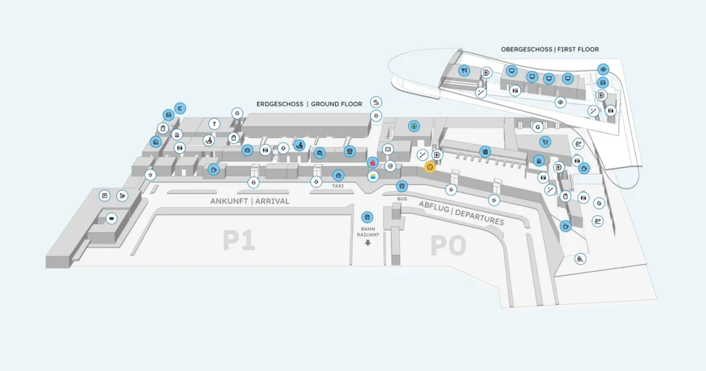 Graz Airport Terminal Map - All Maps