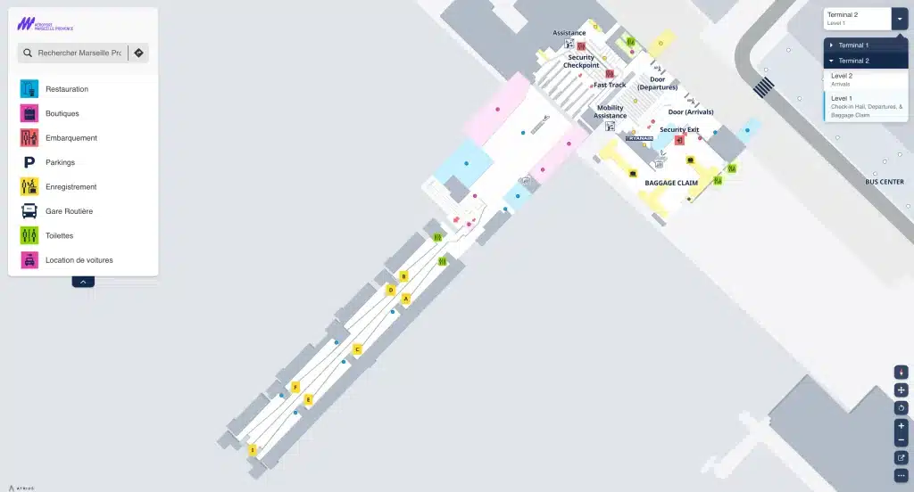 Marseille Provence Airport Terminal 2 Map (Most Up-To-Date) - All Maps