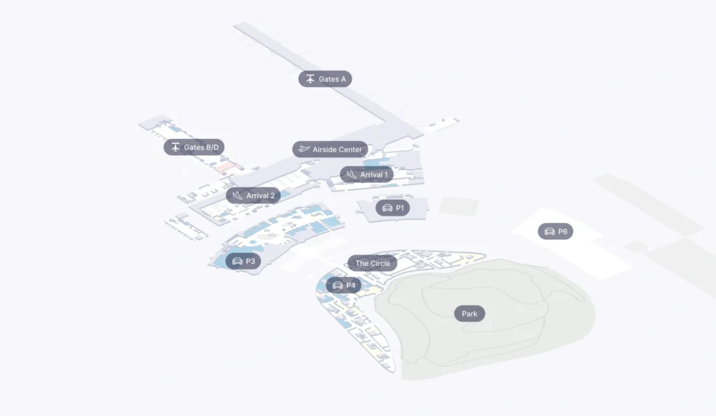 Zürich Airport Terminal Map (2025-2024) - All Maps