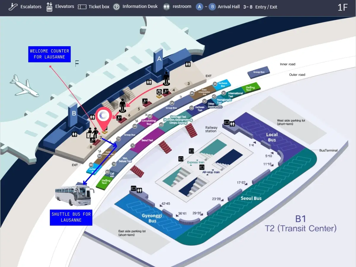 Incheon International Airport Terminal Map 2025 2024 All Maps