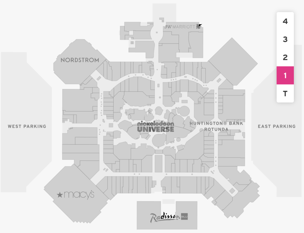 Mall of America Map - All Maps