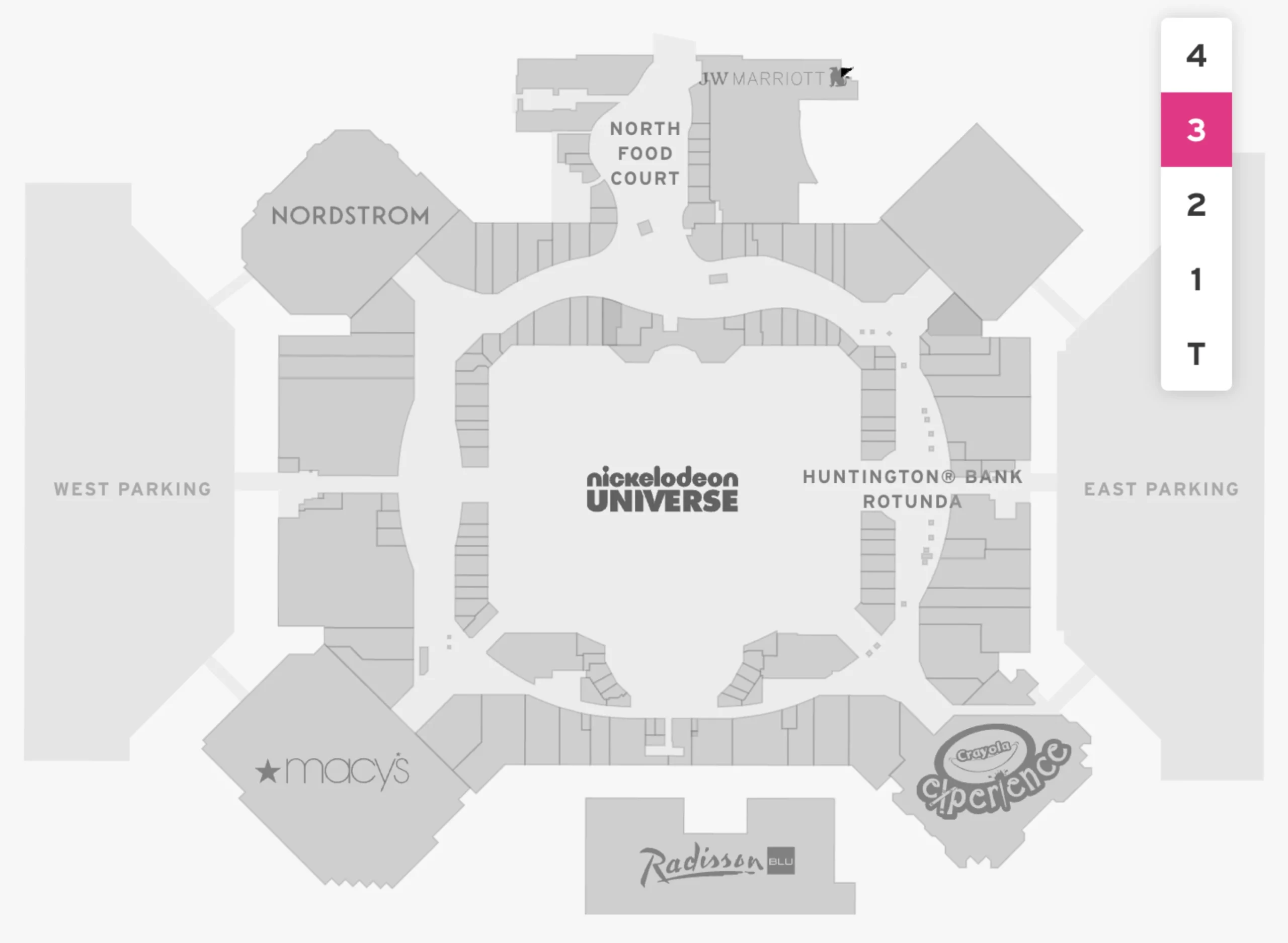 Printable Mall Of America Map Printable Mall Of America Map