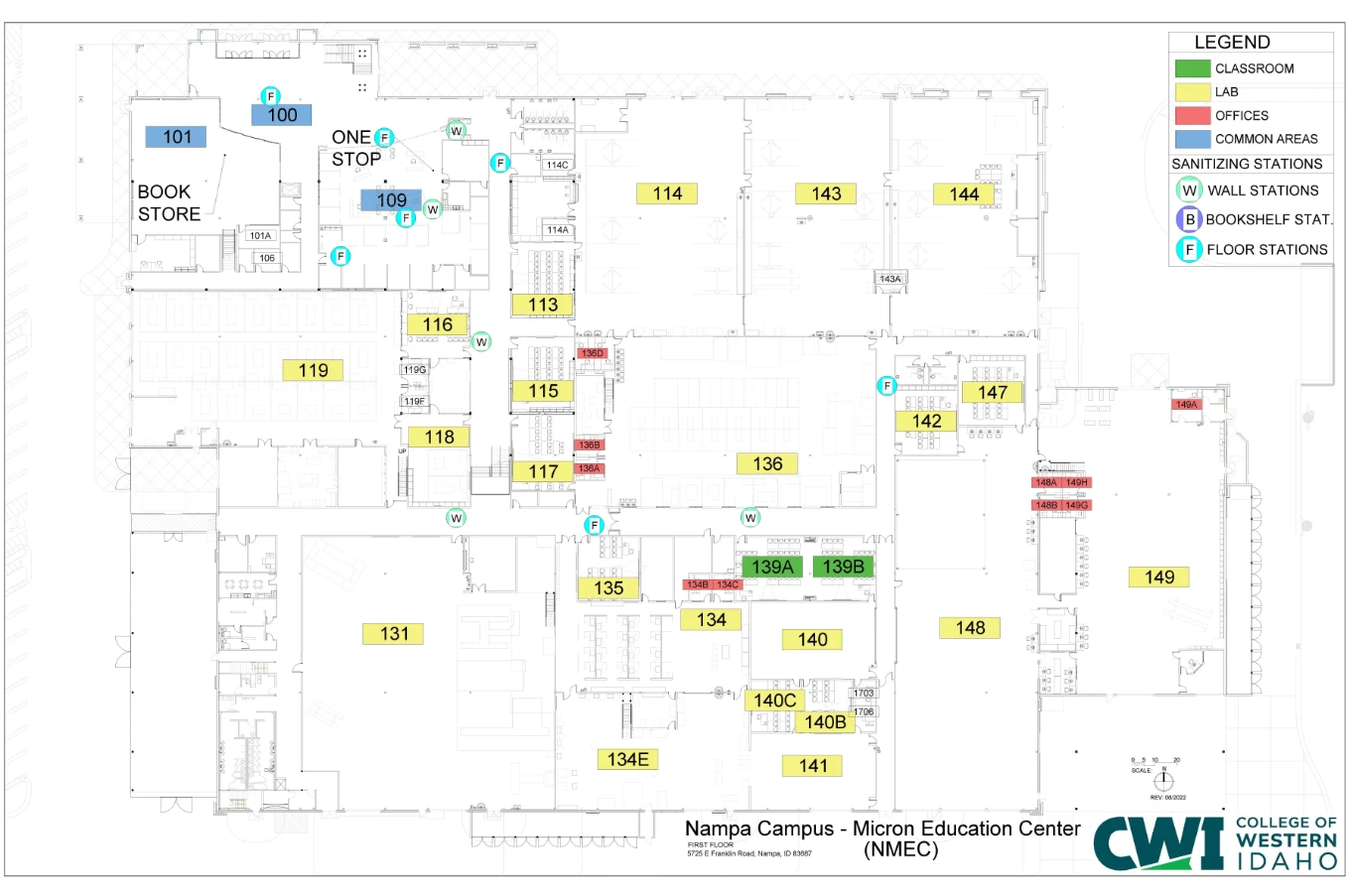 College of Western Idaho Campus Map - All Maps