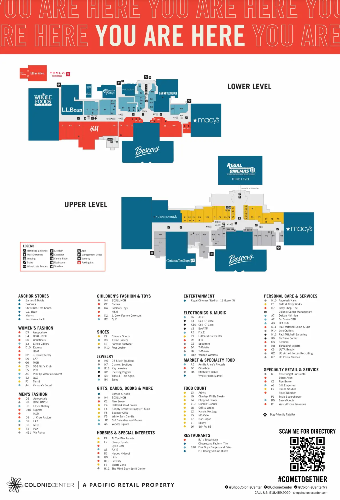 Colonie Center Mall Map - All Maps