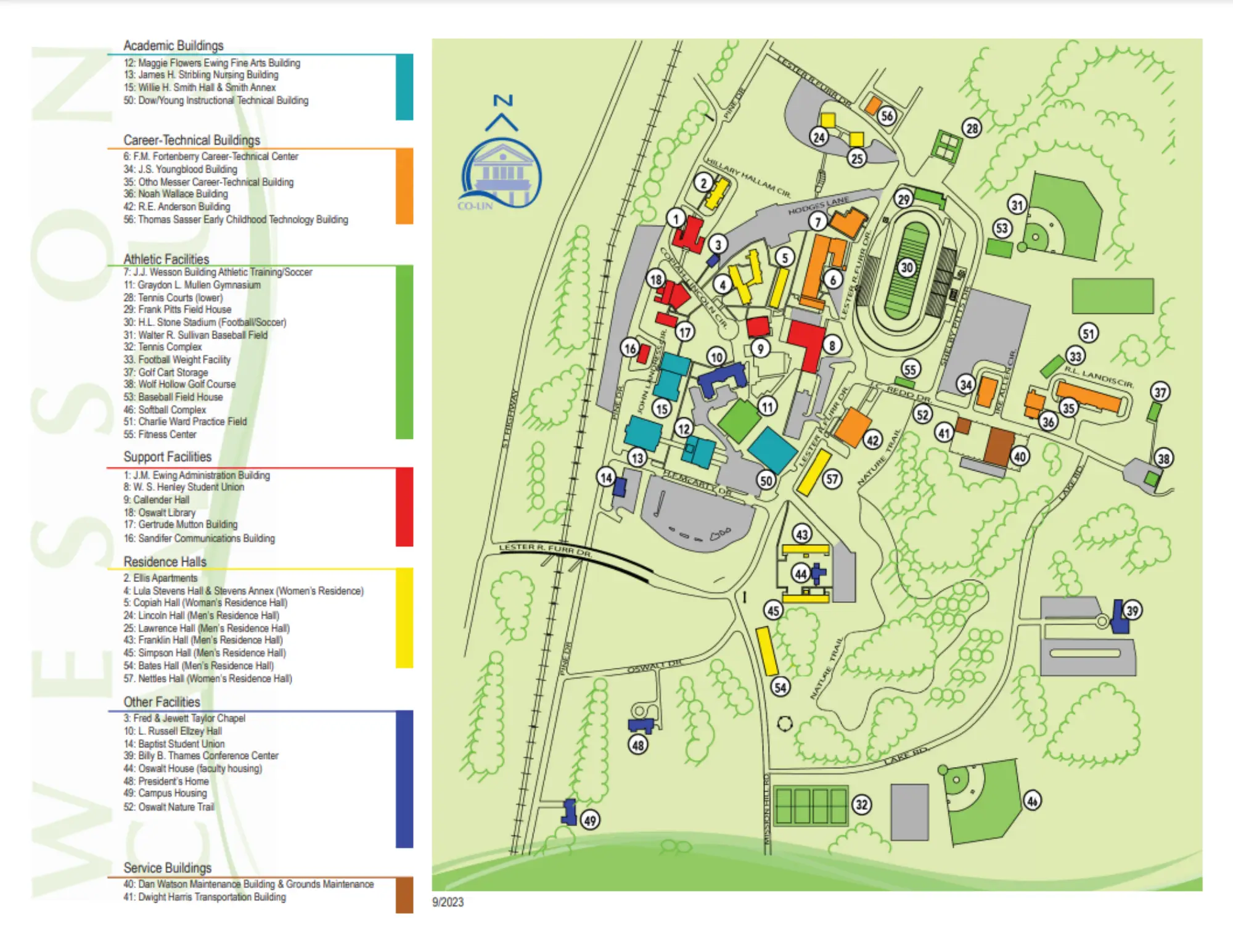 Copiah Lincoln Community College Campus Map - All Maps