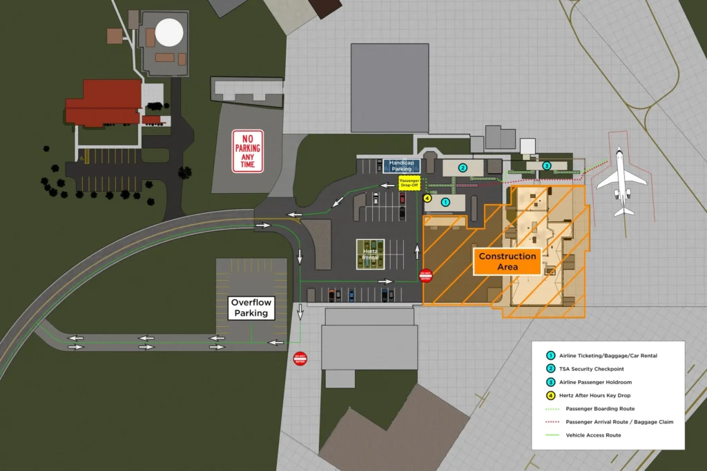 Dodge City Airport Terminal Map - All Maps