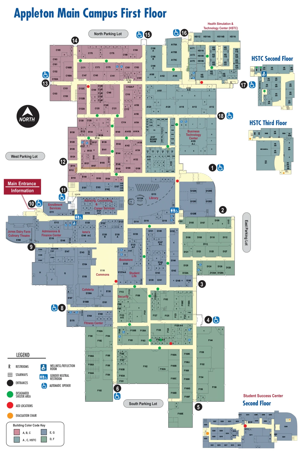 Fox Valley Technical College Campus Map - All Maps