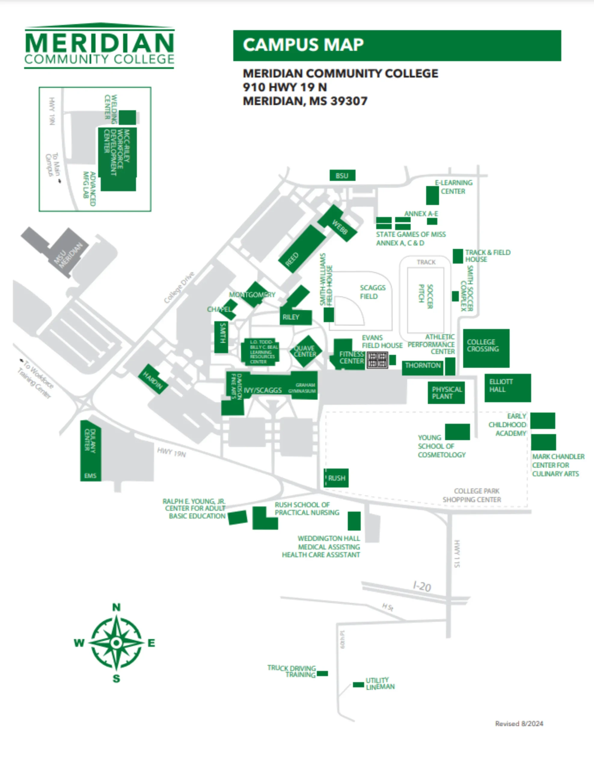 Elgin Community College Campus Map ELGIN COMMUNITY COLLEGE Updated