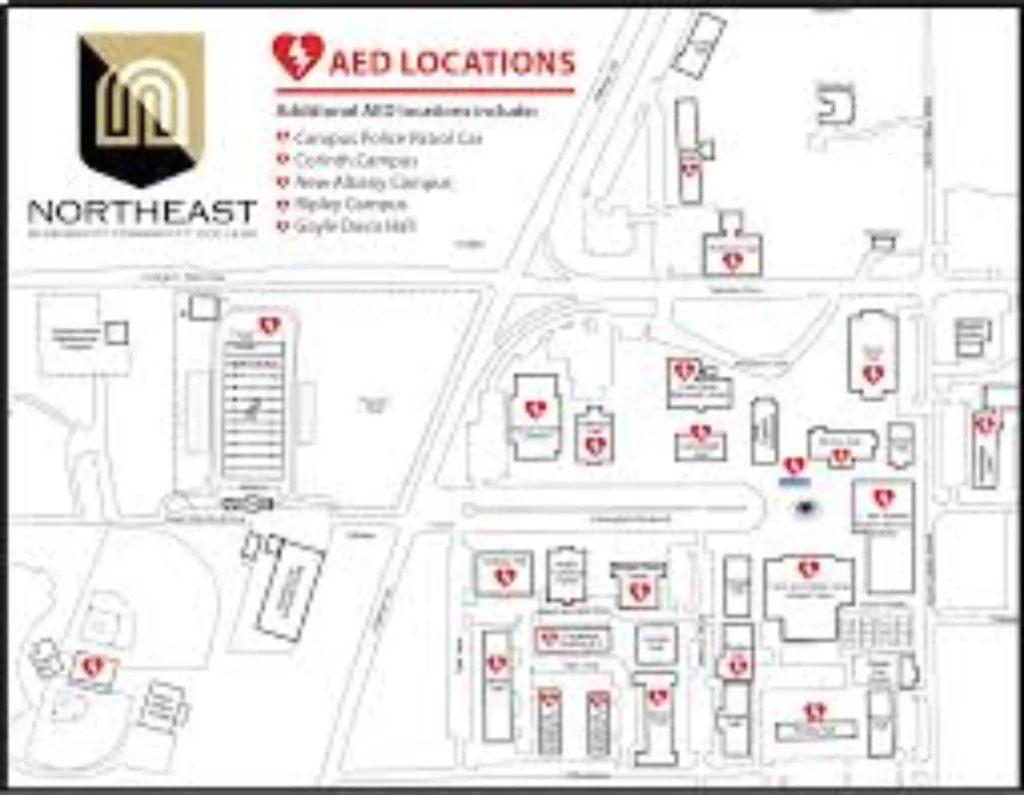 Northeast Mississippi Community College Campus Map - All Maps