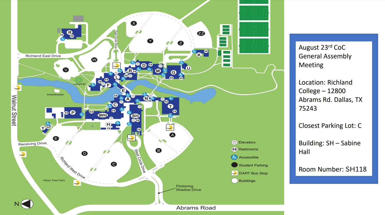 Richland College Campus Map - All Maps