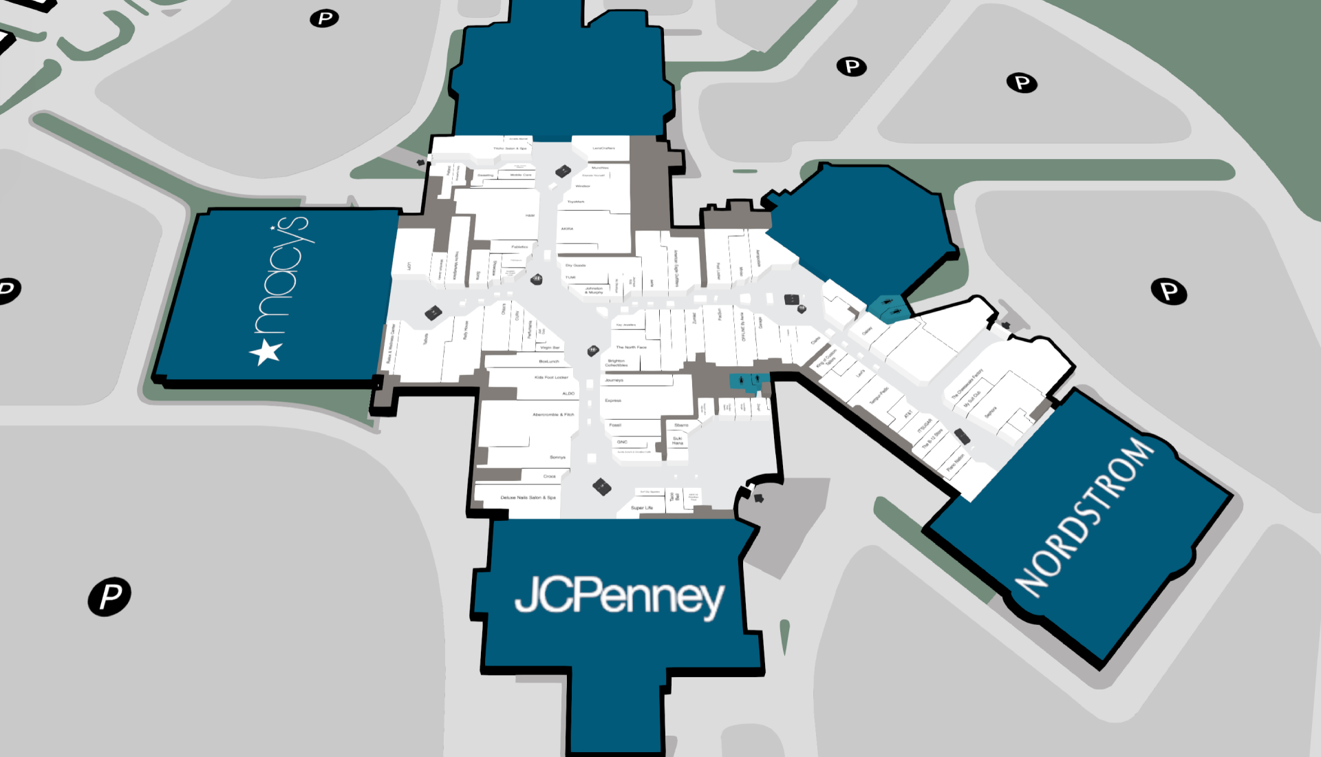 Twelve Oaks Mall Map 2025 - All Maps