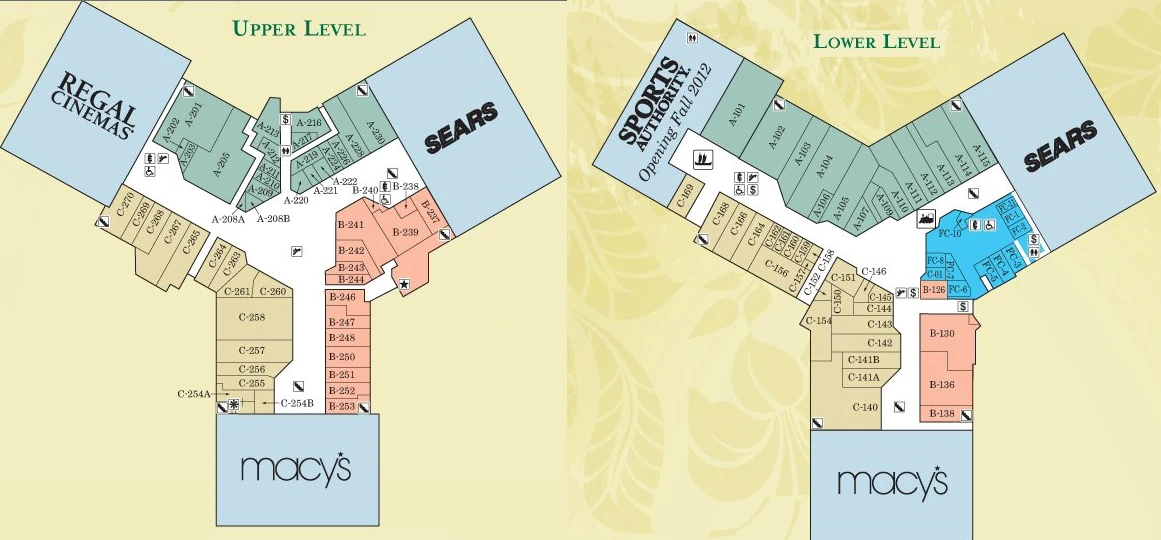 Windward Mall Map - All Maps