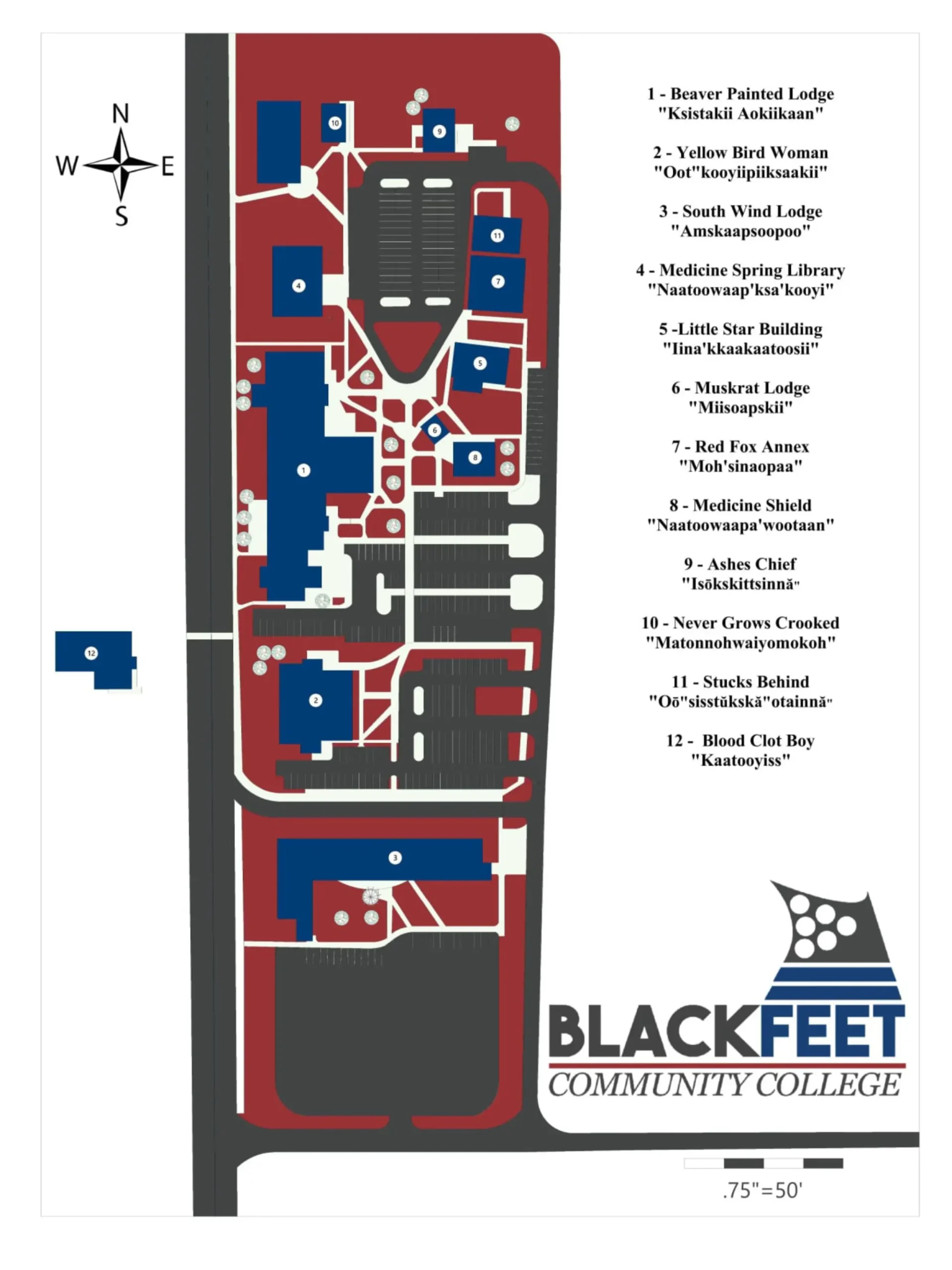 Labette Community College Campus Map Campus