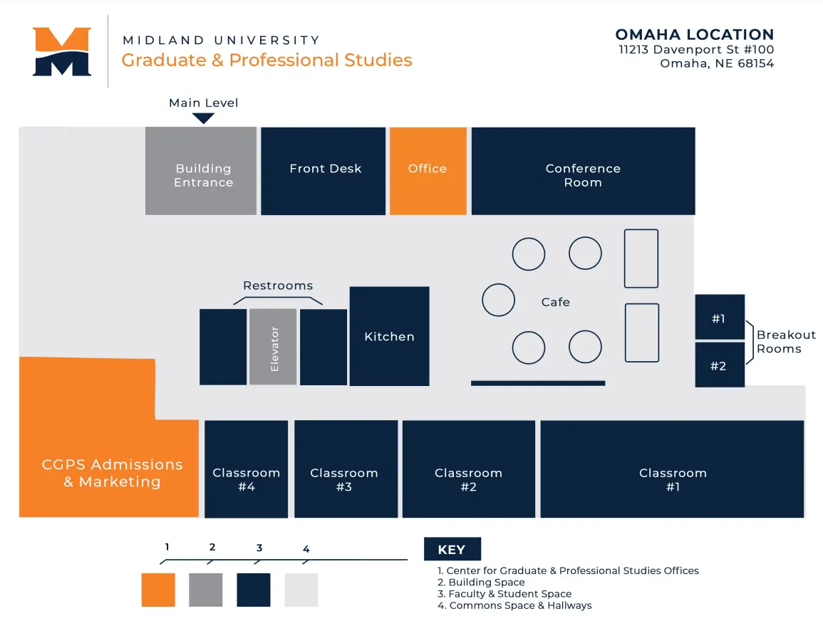 Midland University Campus Map - All Maps