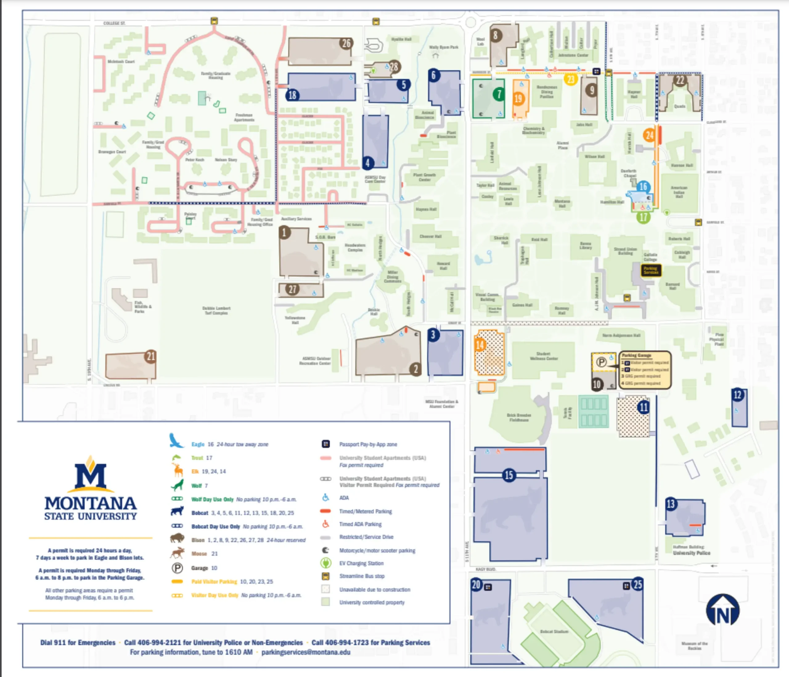 Mountain State University Campus Map Campus Map | Music | College Of