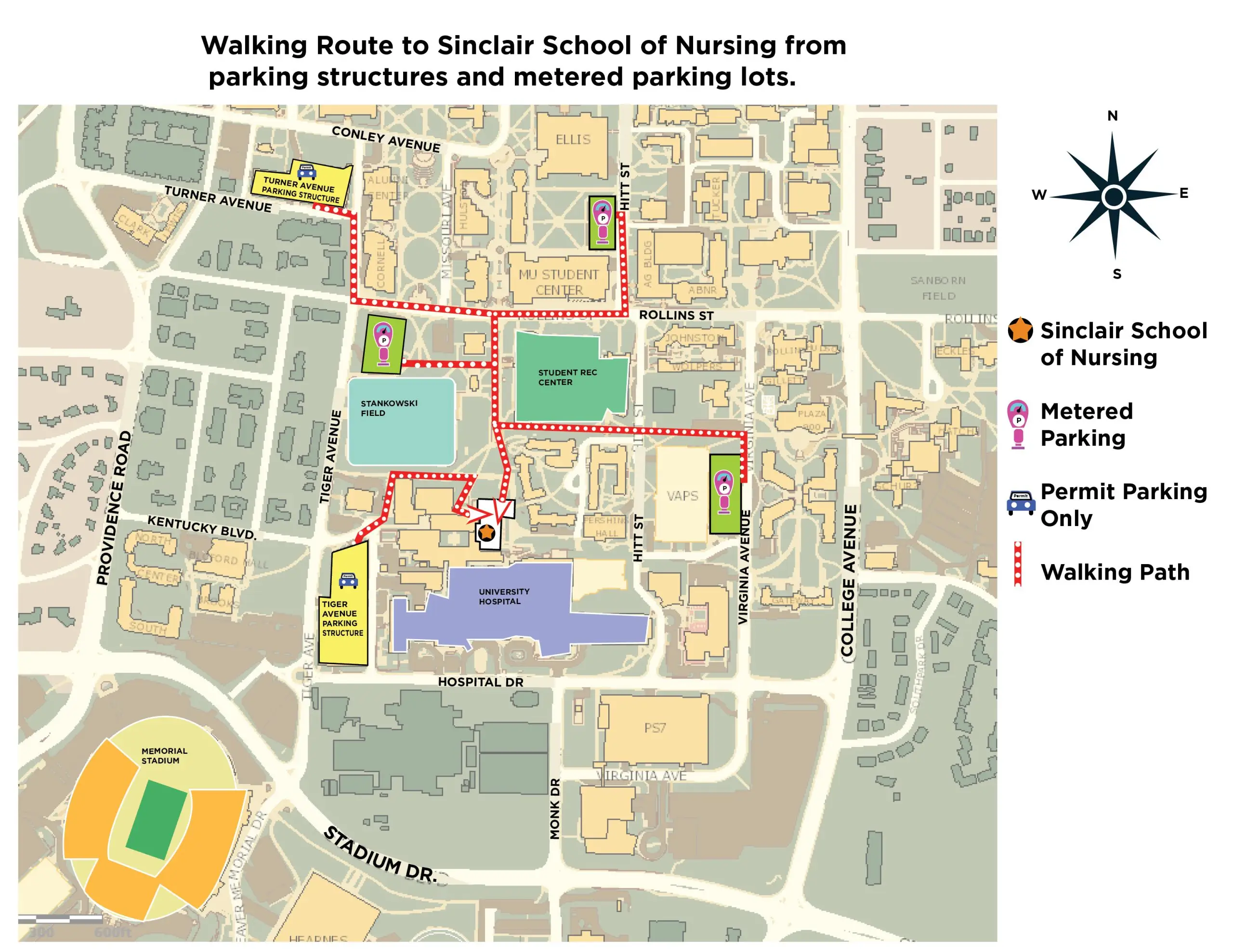 University Of Missouri Location Map Campus | New Student Handbook