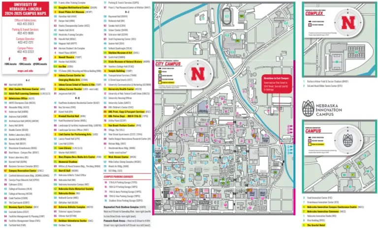 Butler University Campus Map - All Maps