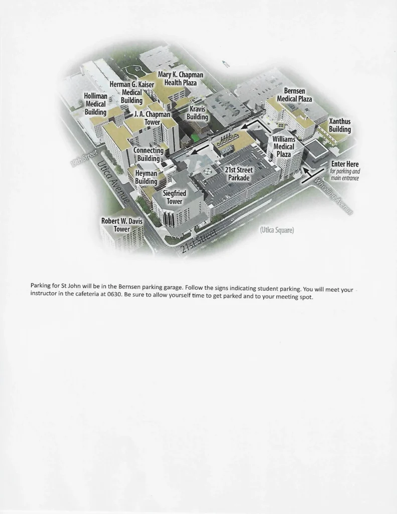 Ascension St. John Medical Center Hospital Map (2020) - All Maps