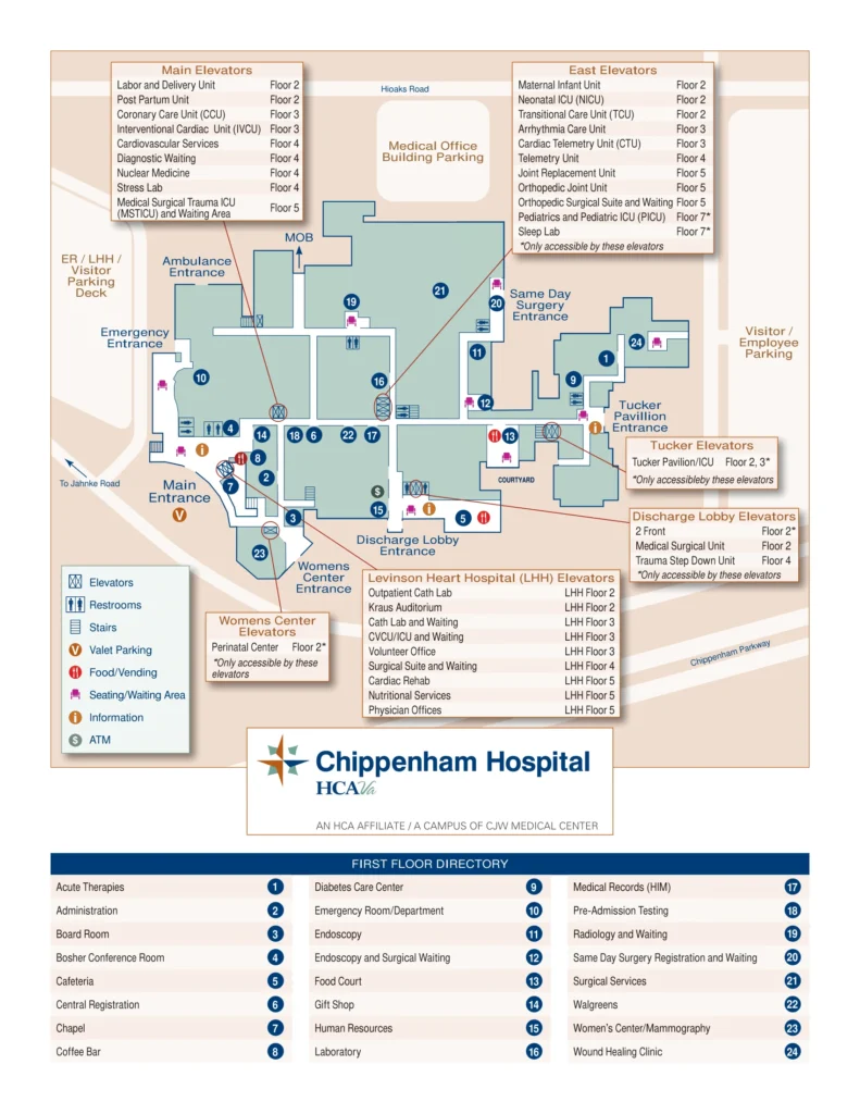 Chippenham Hospital Map (2024) - All Maps