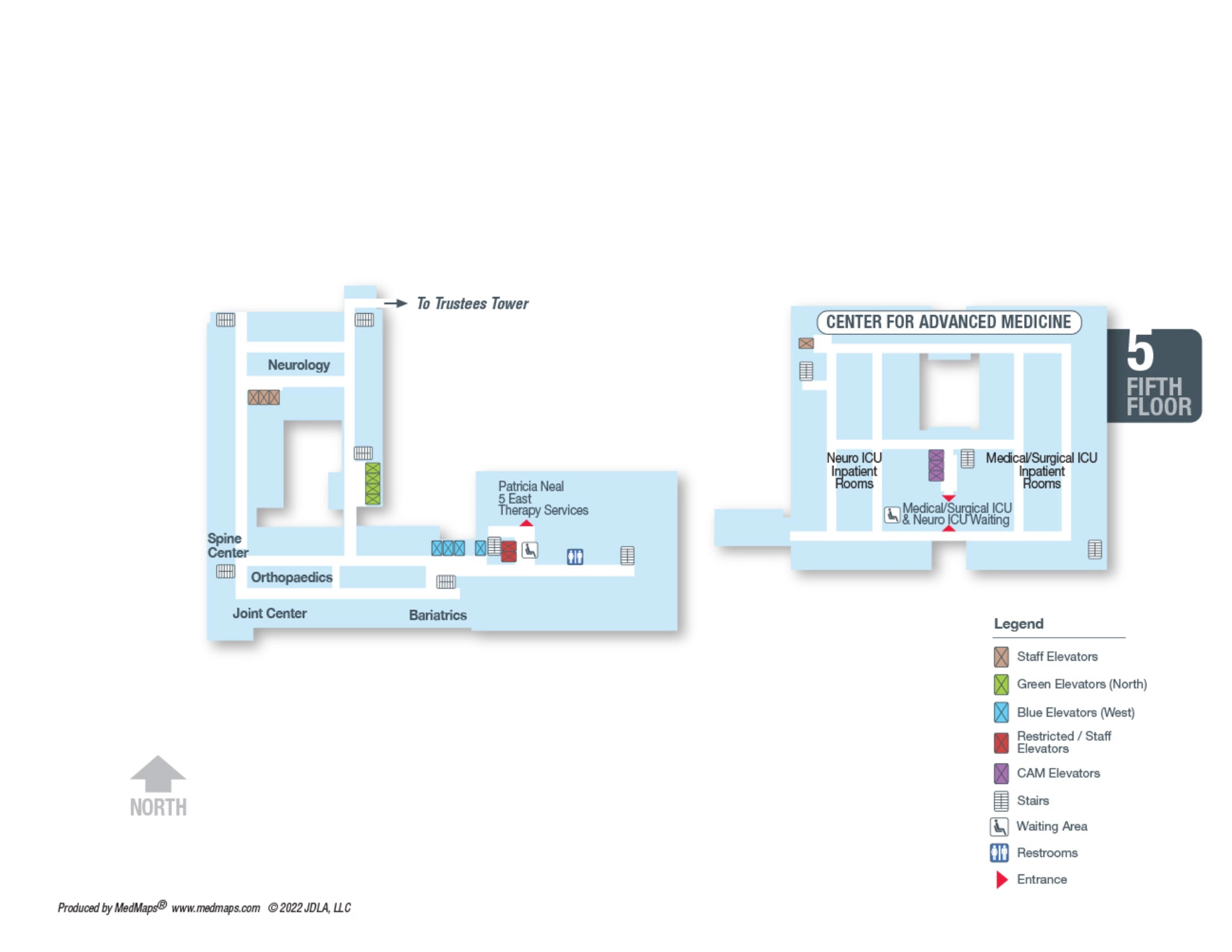 Fort Sanders Regional Medical Center Hospital Map (2024 - 2022) - All Maps