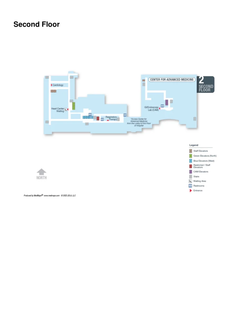 Fort Sanders Regional Medical Center Hospital Map (2024 - 2022) - All Maps