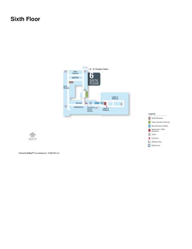 Fort Sanders Regional Medical Center Hospital Map (2024 - 2022) - All Maps