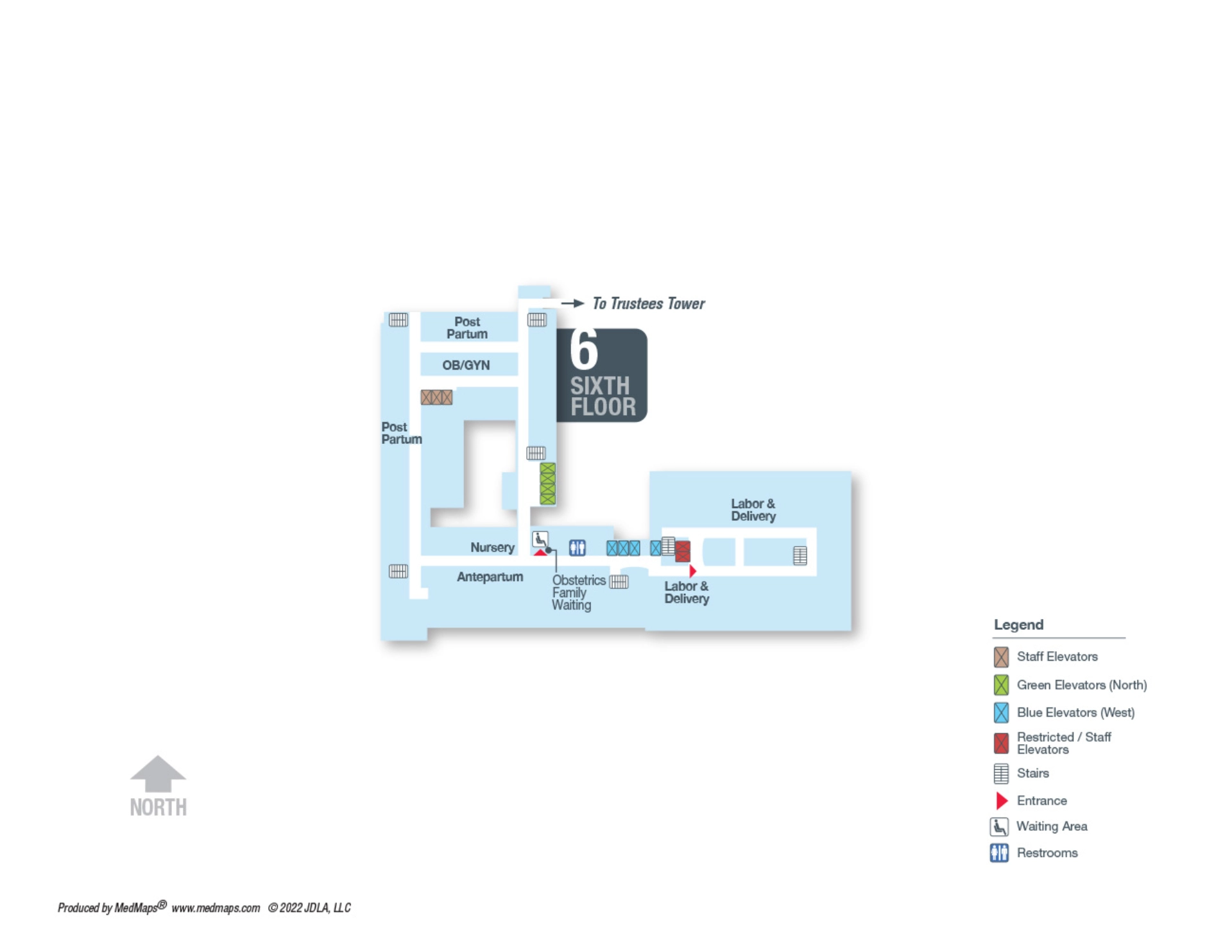 Fort Sanders Regional Medical Center Hospital Map (2024 - 2022) - All Maps