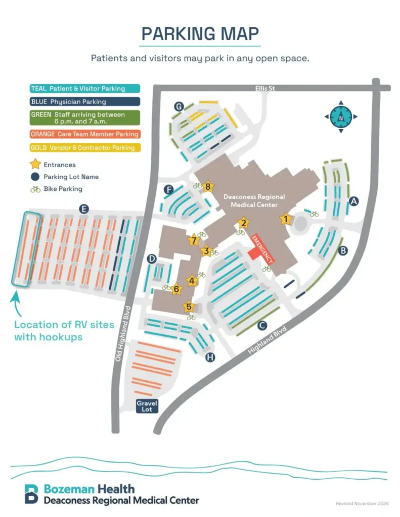 Bozeman Deaconess Hospital Map (2024 - 2020) - All Maps