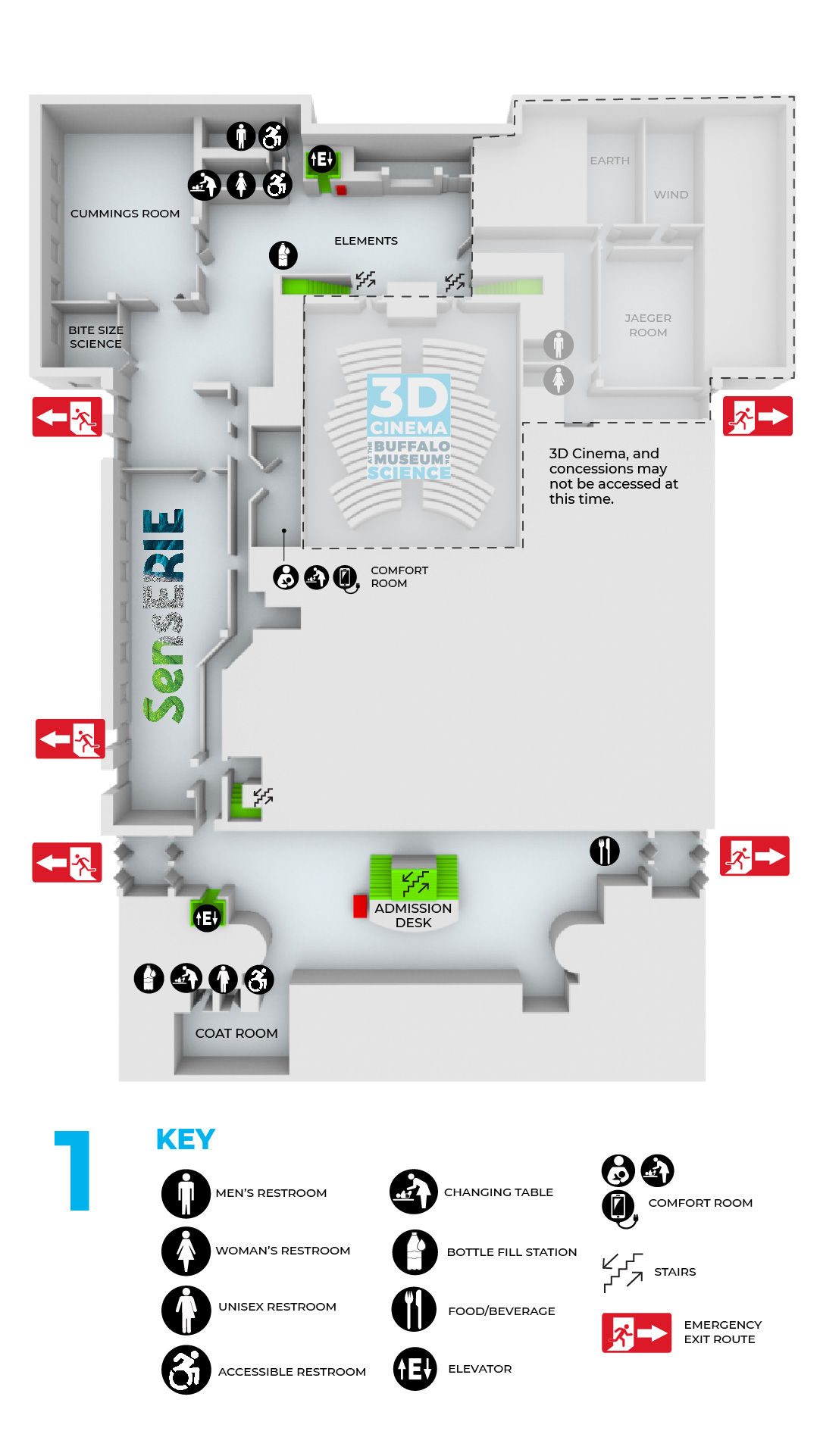 Science Museum of London Map (2024 - 2018) - All Maps