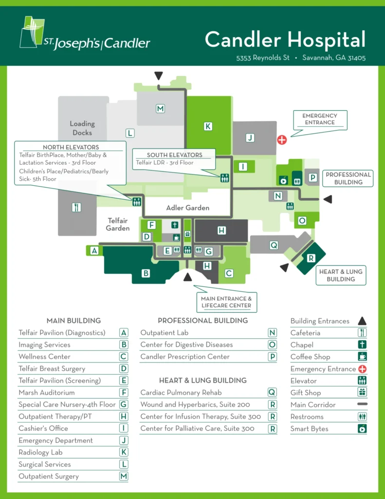 Candler Hospital Map (2023 - 2011) - All Maps