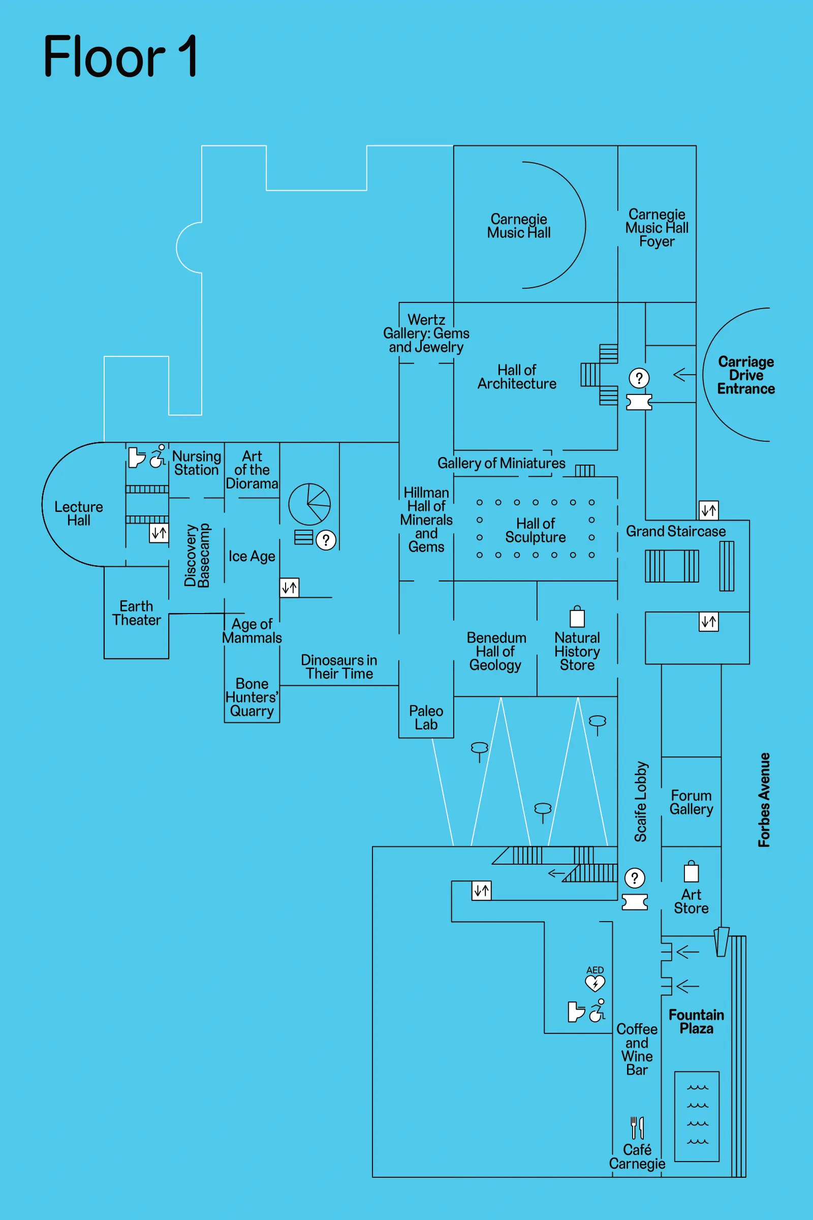 Carnegie Museum of Natural History Map (2024-2023) - All Maps