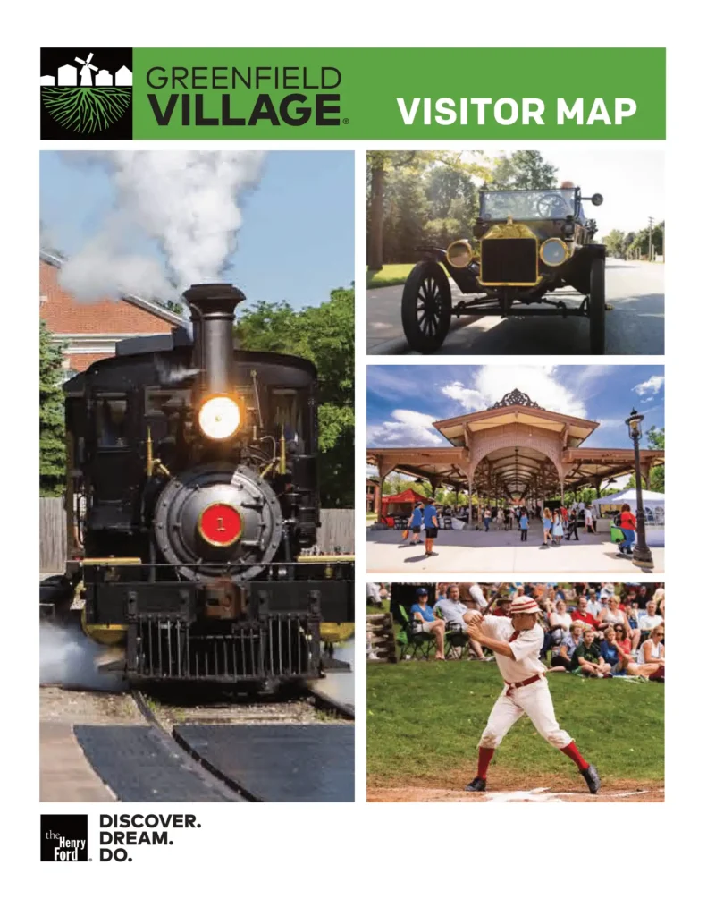 Henry Ford Museum Greenfield Village Map (2025 - 1947) - All Maps