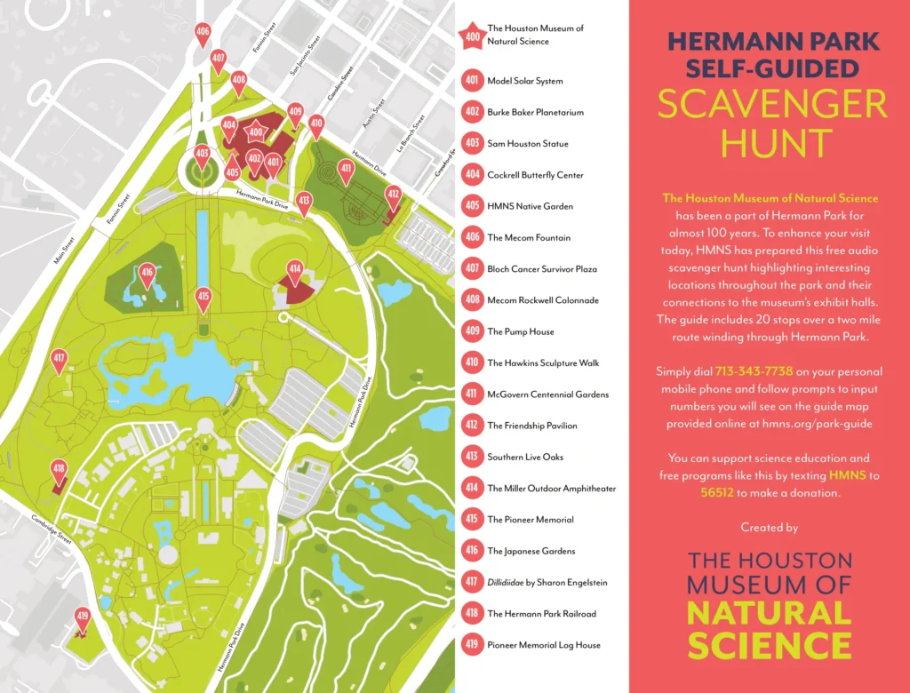 Houston Museum of Natural Science Map (2024-2023) - All Maps