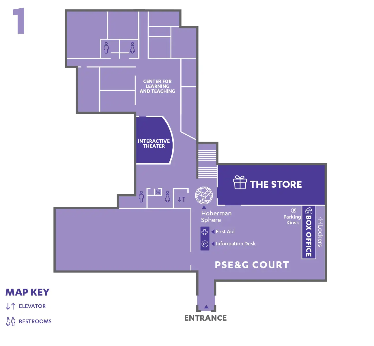 Liberty Science Center Museum Map (2025-2019) - All Maps