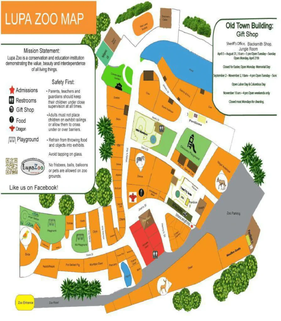 Lupa Zoo Map (2025 - 2023) - All Maps