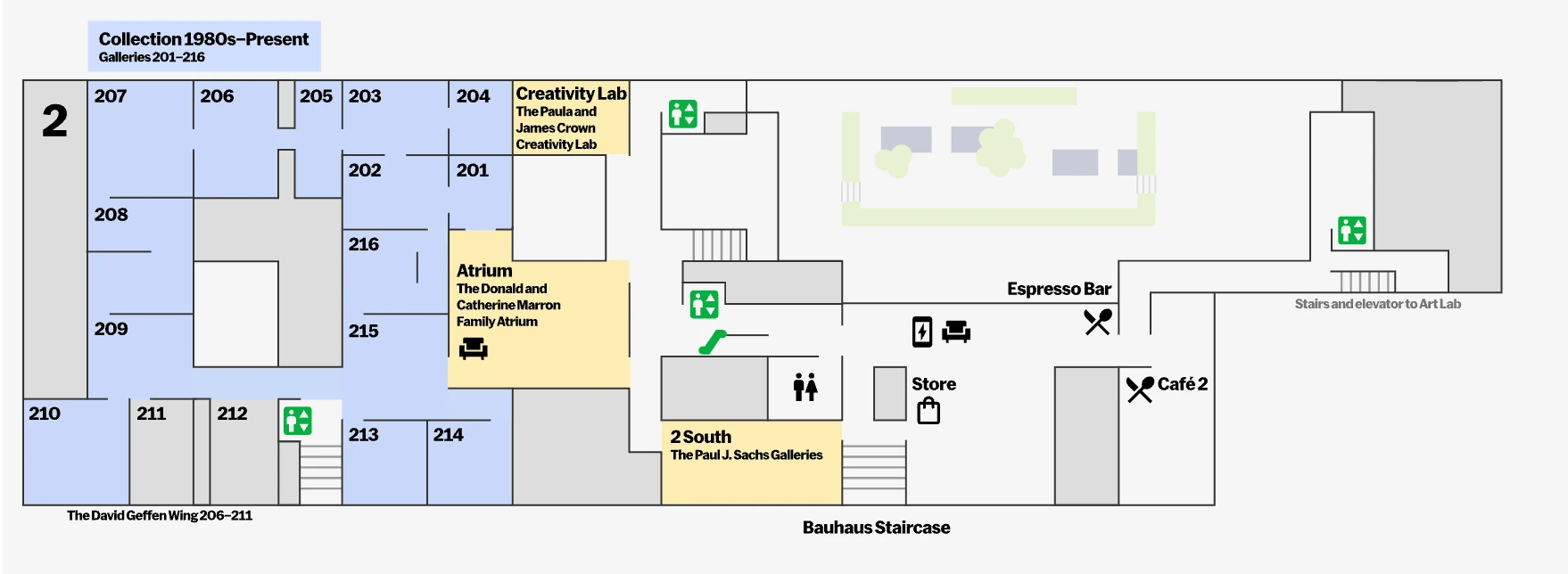 MOMA Museum Map (2025-2014) - All Maps