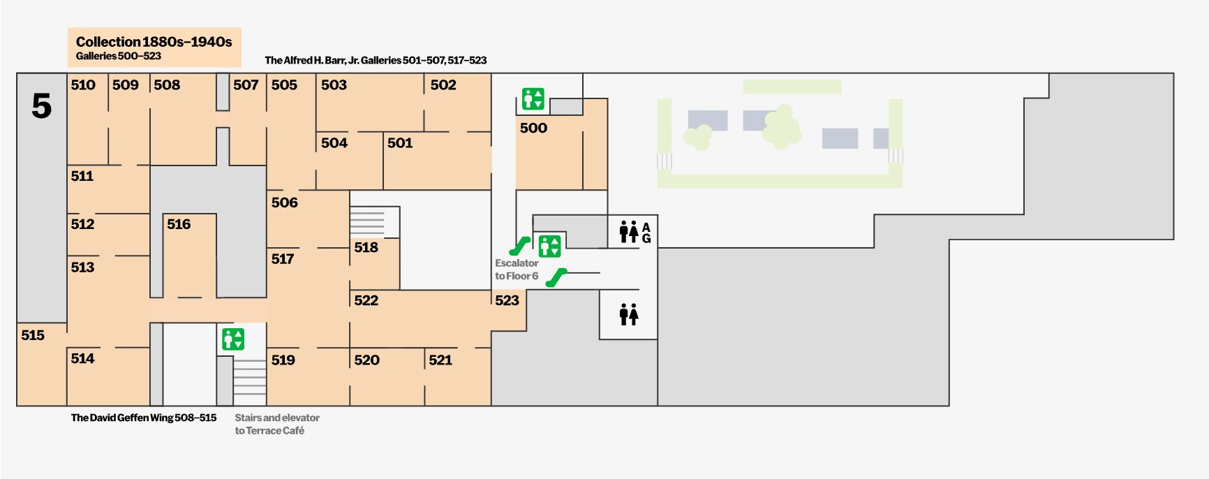 MOMA Museum Map (2025-2014) - All Maps