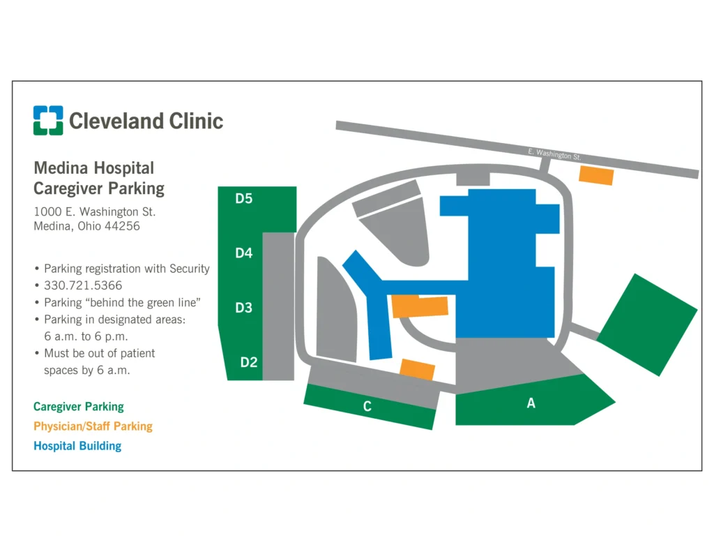 Medina Hospital Map (2024) - All Maps