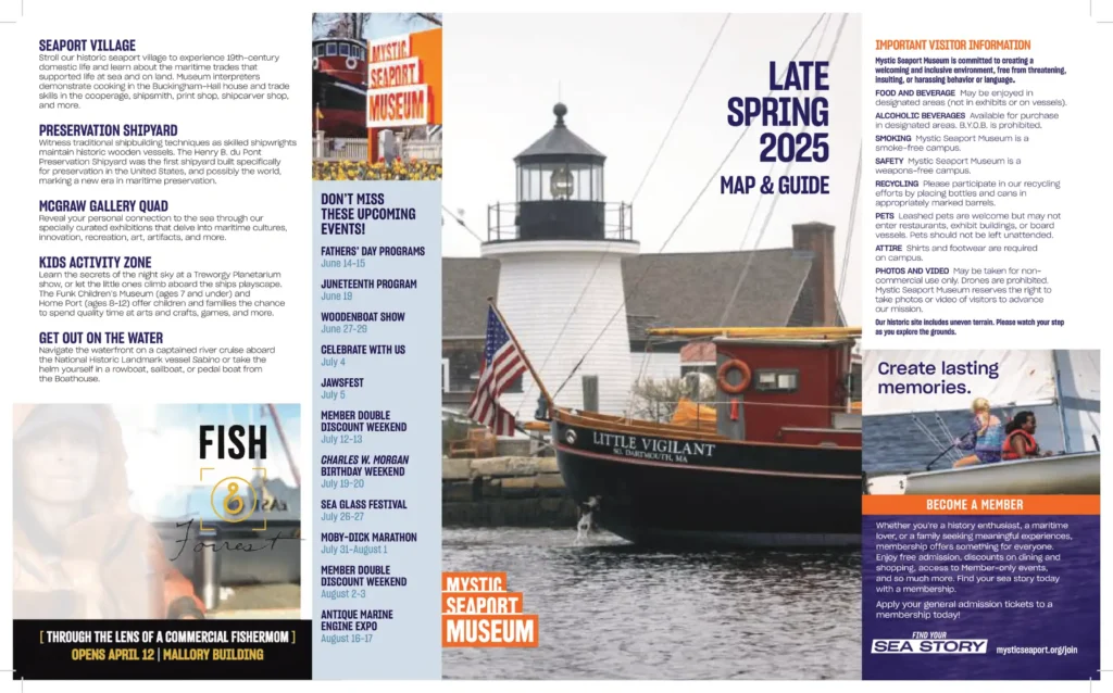 Mystic Seaport Museum Map (2025-2020) - All Maps