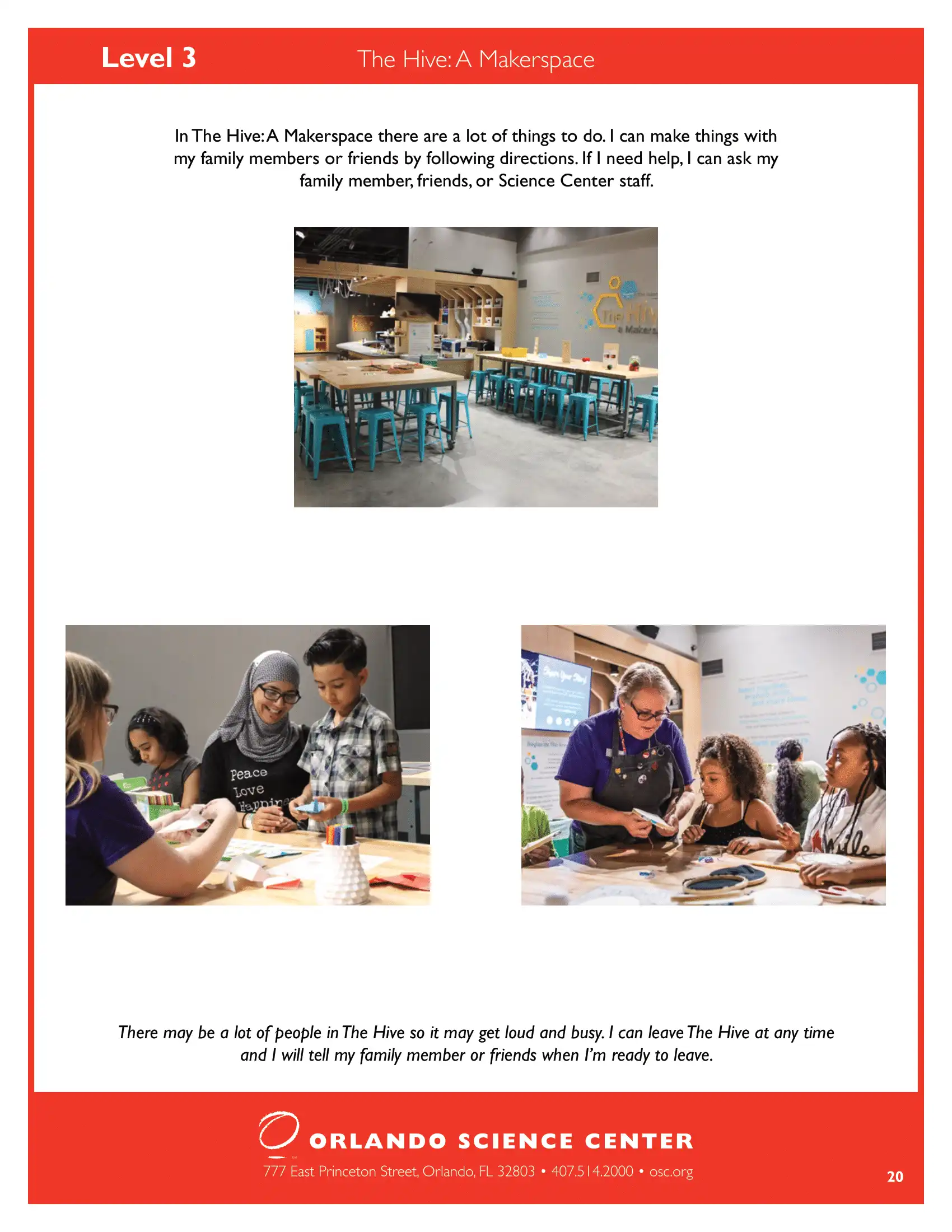 Orlando Science Center Museum Map (2025 - 2018) - All Maps