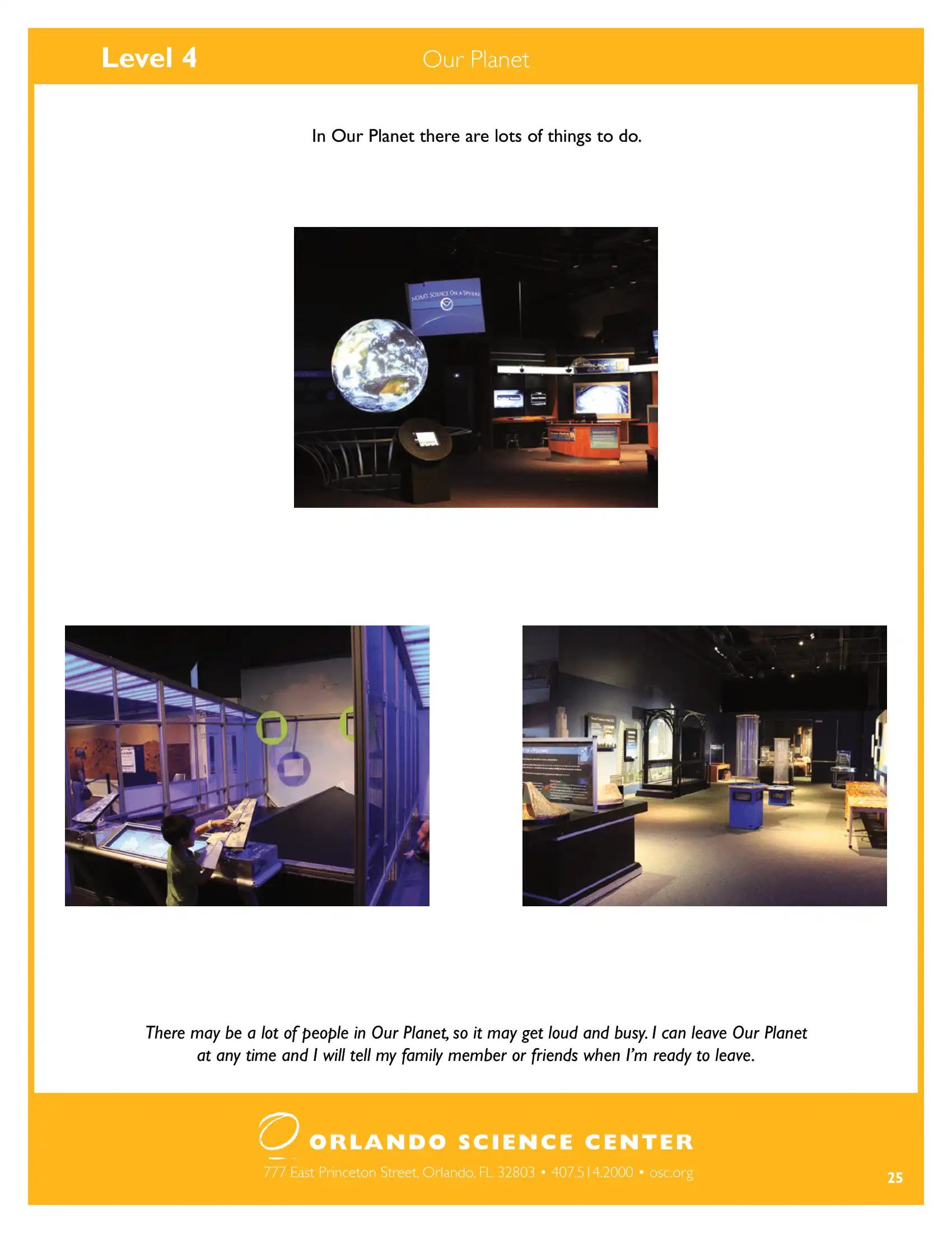 Orlando Science Center Museum Map (2025 - 2018) - All Maps