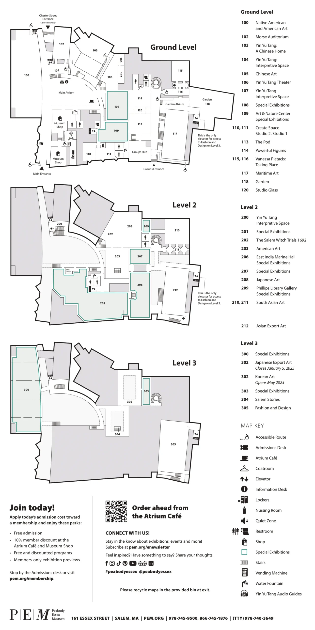 Peabody Essex Museum Map (2024) - All Maps