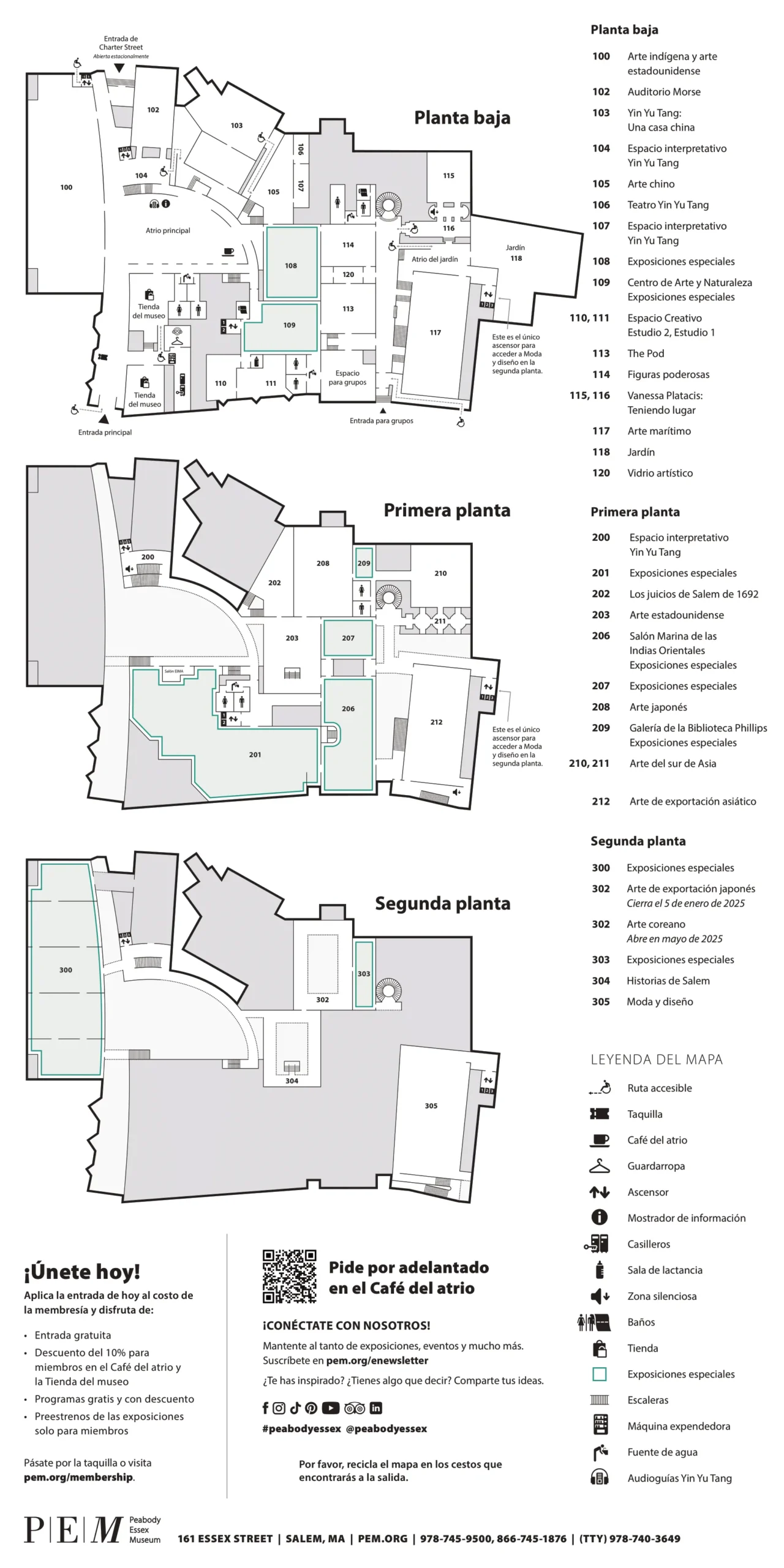 Peabody Essex Museum Map (2024) - All Maps